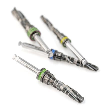 Dental drill bit - ADVAN S.r.l. - coating / diamond like carbon