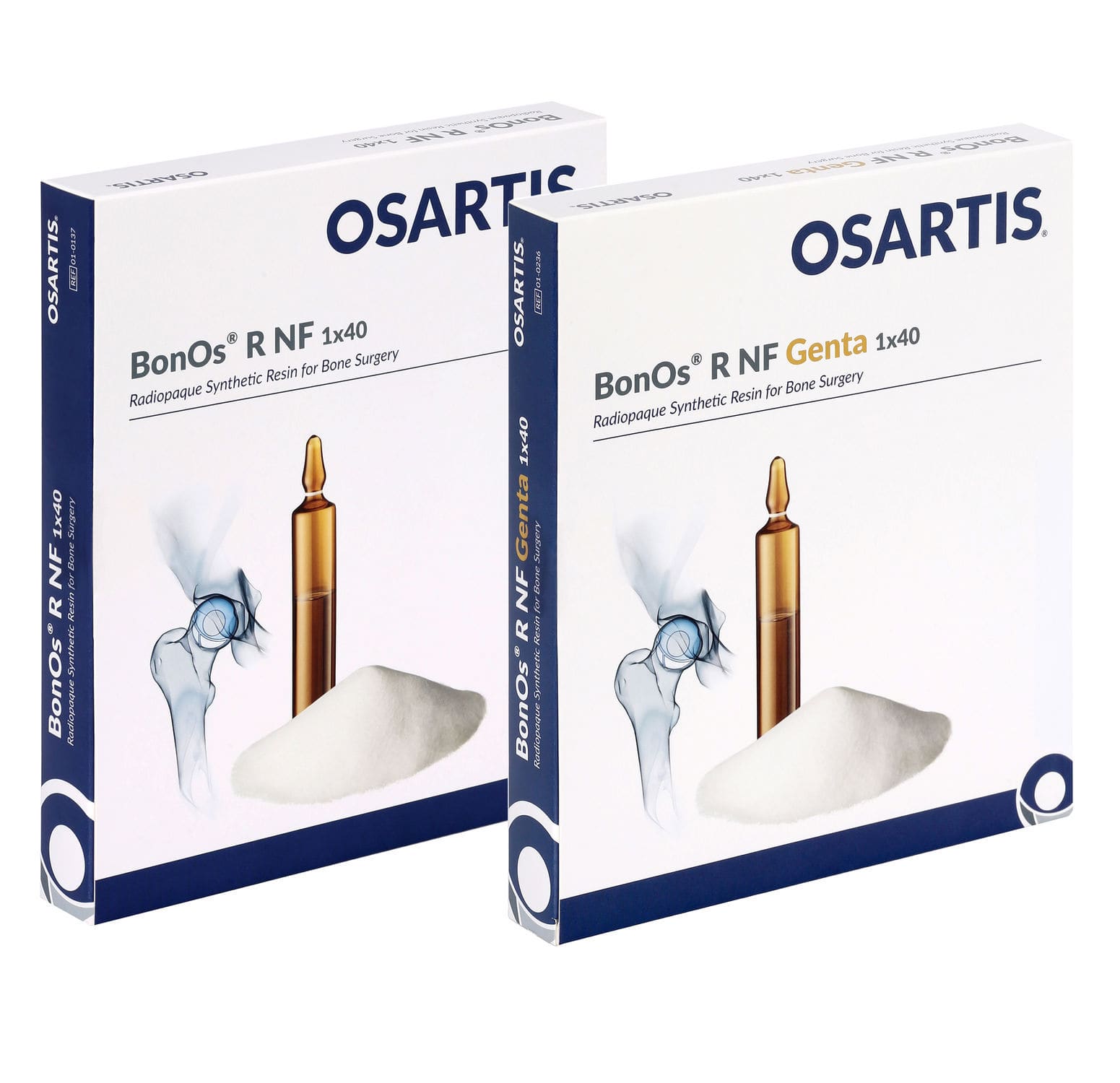 Orthopedic surgery bone cement - BonOs® R NF - OSARTIS GmbH