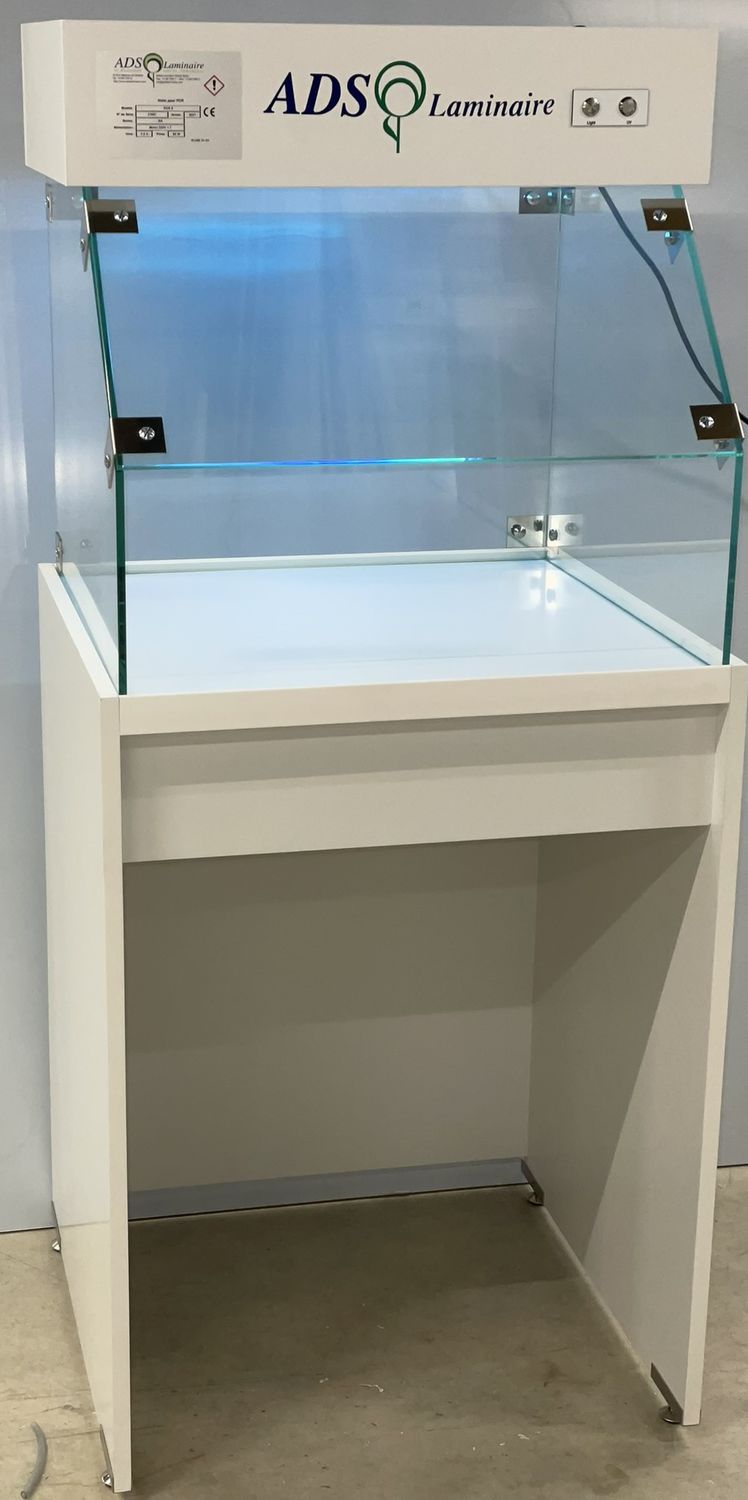 PCR cabinet - PCR - ADS Laminaire - benchtop / UV