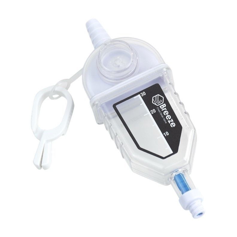 Cardiothoracic drainage one-way valve - Vide Breeze - Front1 Health ...