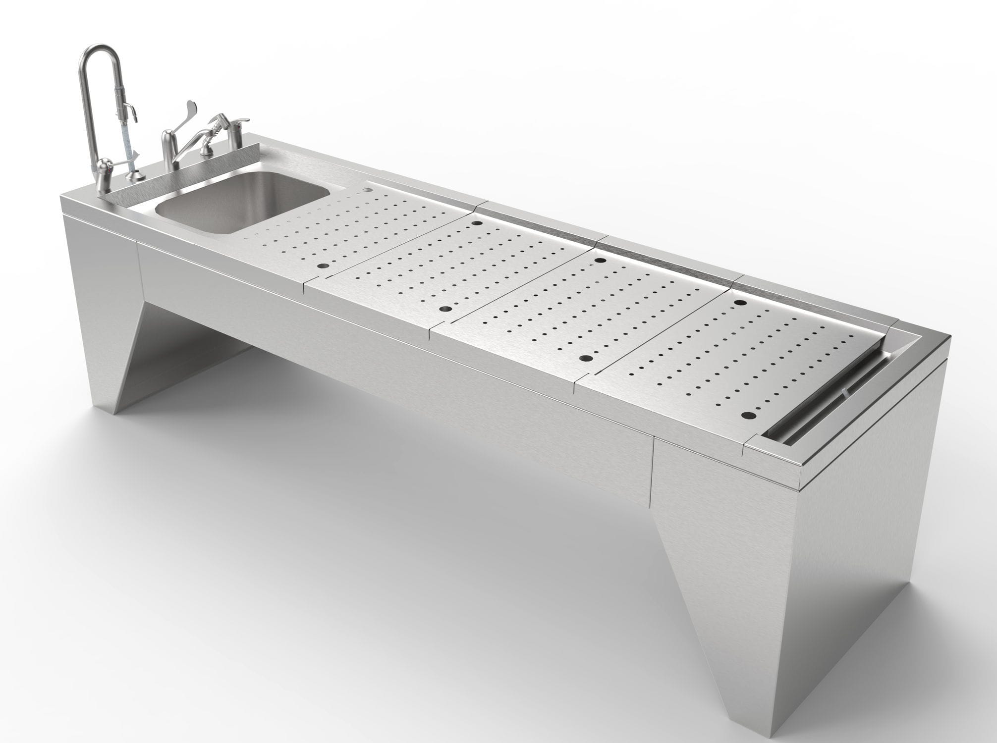Forensic autopsy table - FH-L200 - LASA - laboratory / for ...