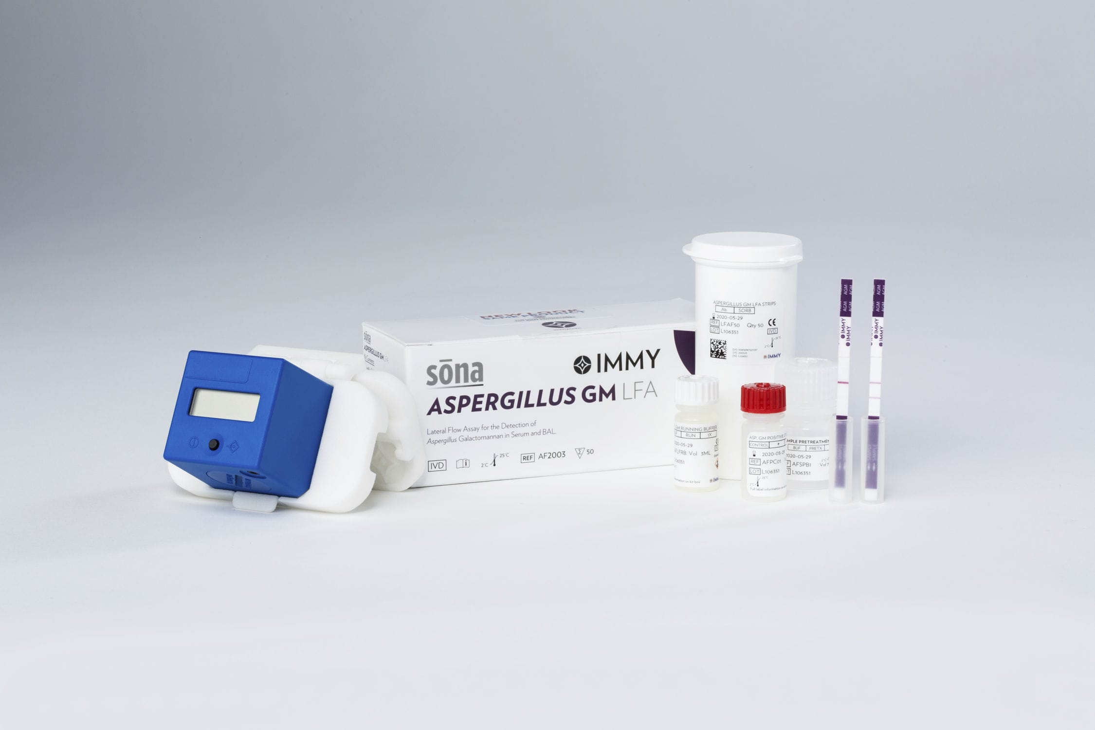 Aspergillus assay kit - IMMY - serum / lateral flow