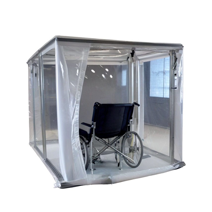 Biocontainment emergency tent - Pyrrha - Stretchers Industries ...