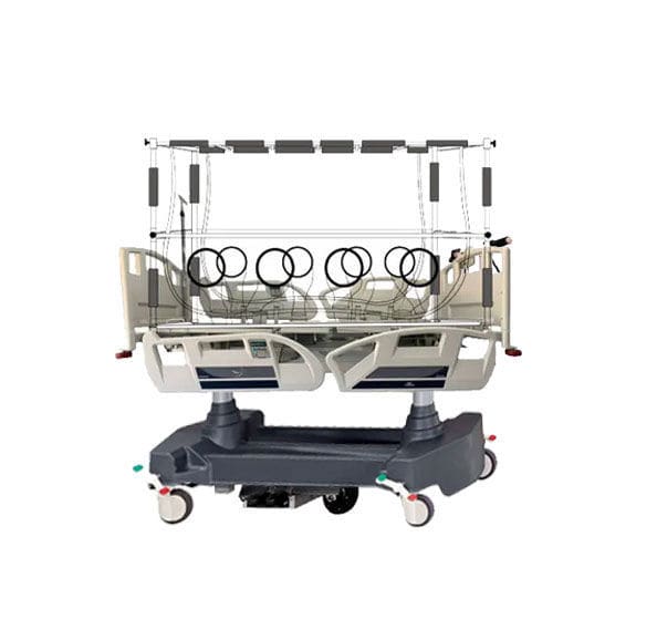 Medical bed - MK 8 - Stretchers Industries - intensive care / isolation ...