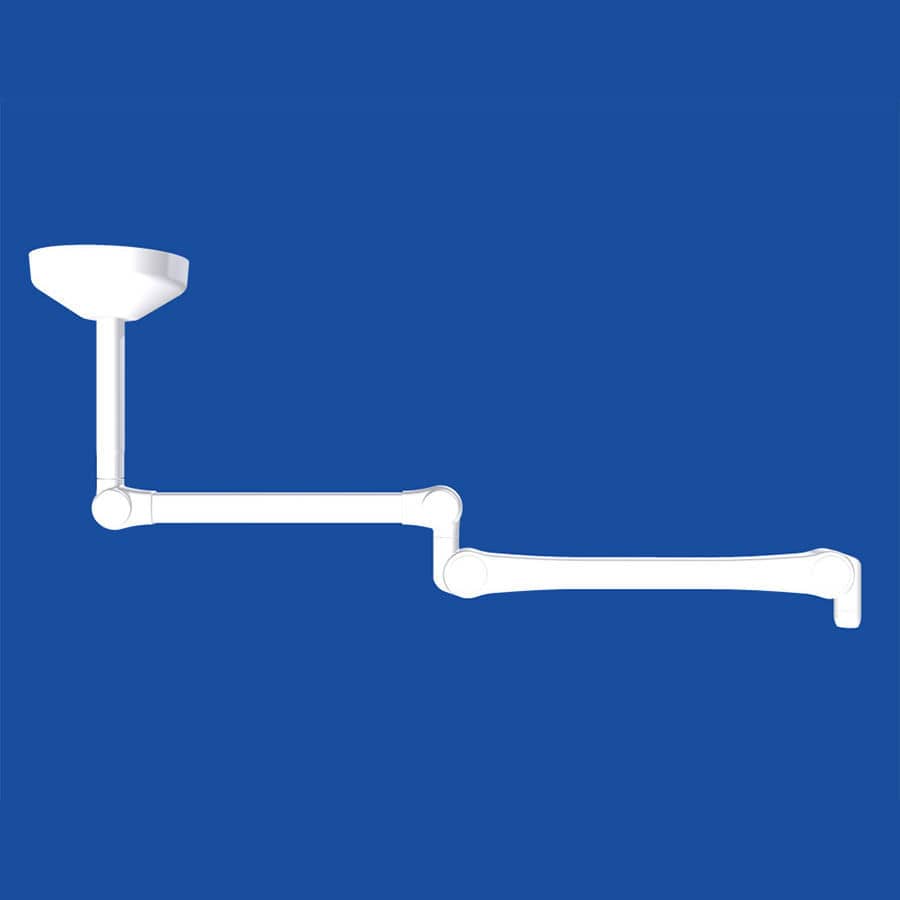 Ceiling-mounted support arm - 3001A - Oasys Healthcare - articulated ...