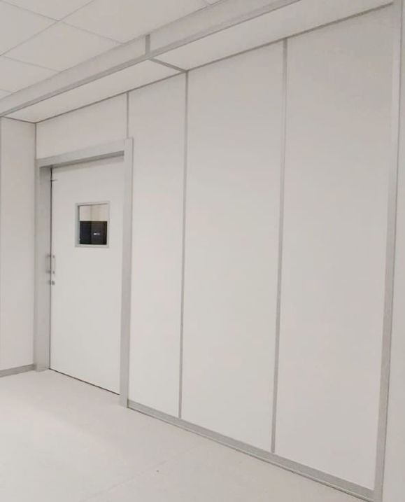 MRI room radiation shielding panel - MeSpo - for radiography rooms / lead