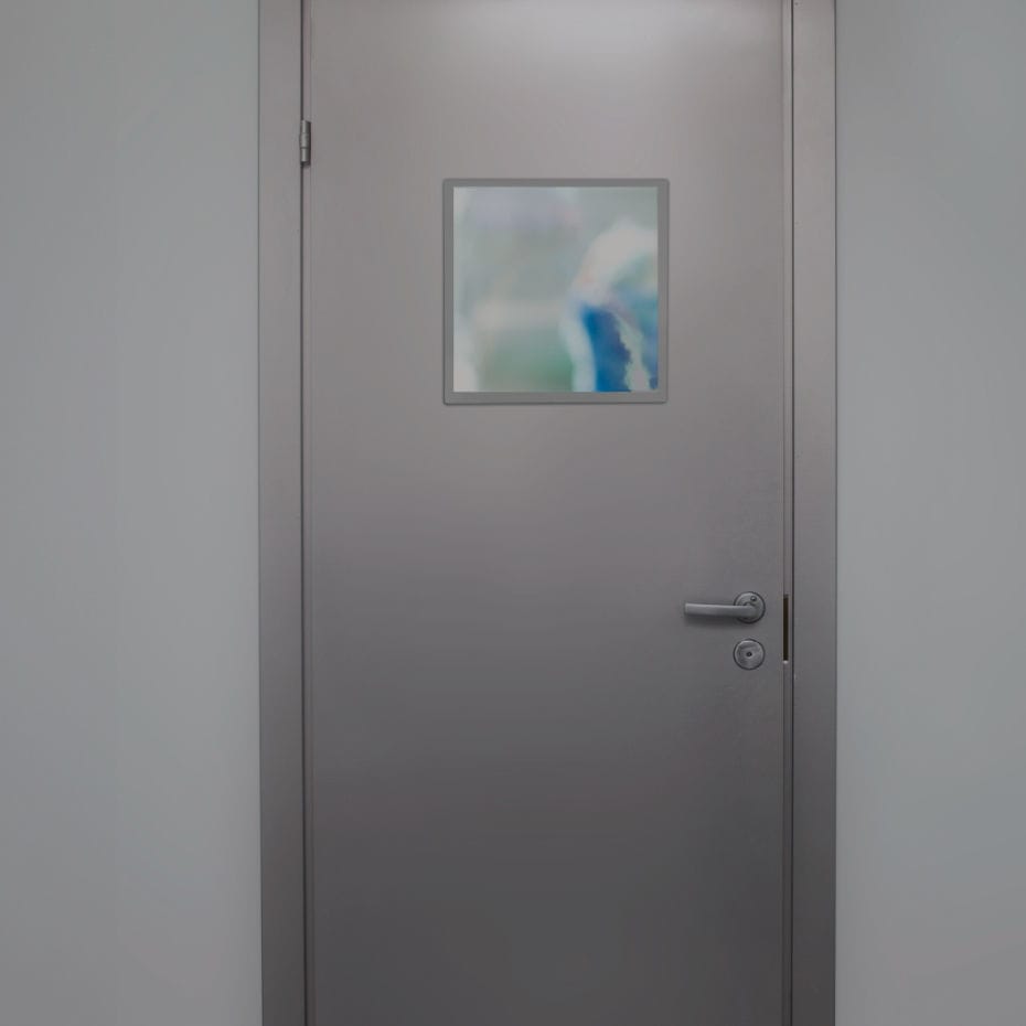 Radiation protection door - MeSpo - insulation / hospital / swing