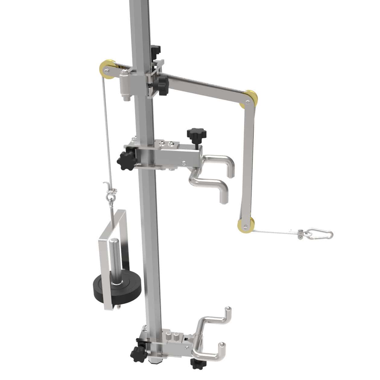 Bed-mounted over bed traction pole - 110-0006 - Prosimed - cervical