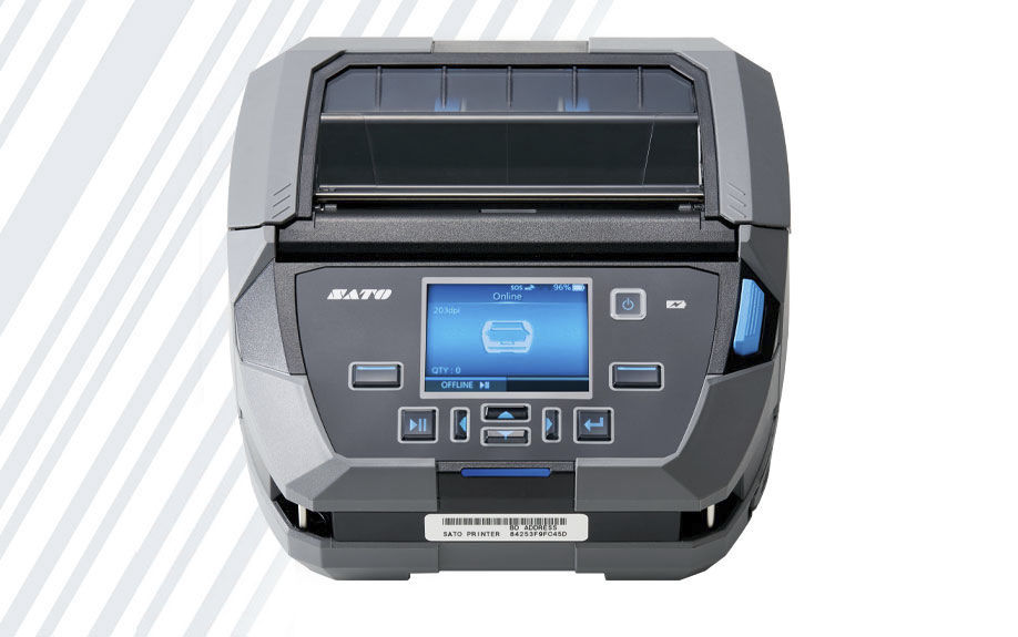 Direct thermal printer - PW4NX - SATO Europe GmbH Italy - desktop
