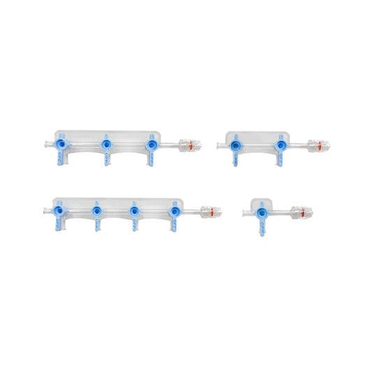 One-way infusion manifold - A03MC series - HuBioMed - 2-way / 4-way / 3-way