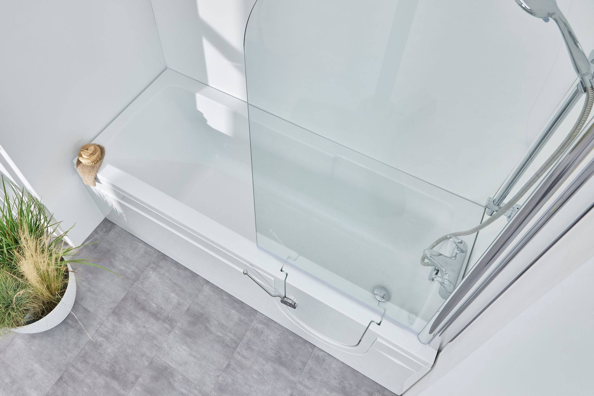 Manual medical bathtub - The Arizona - Access - walk-in
