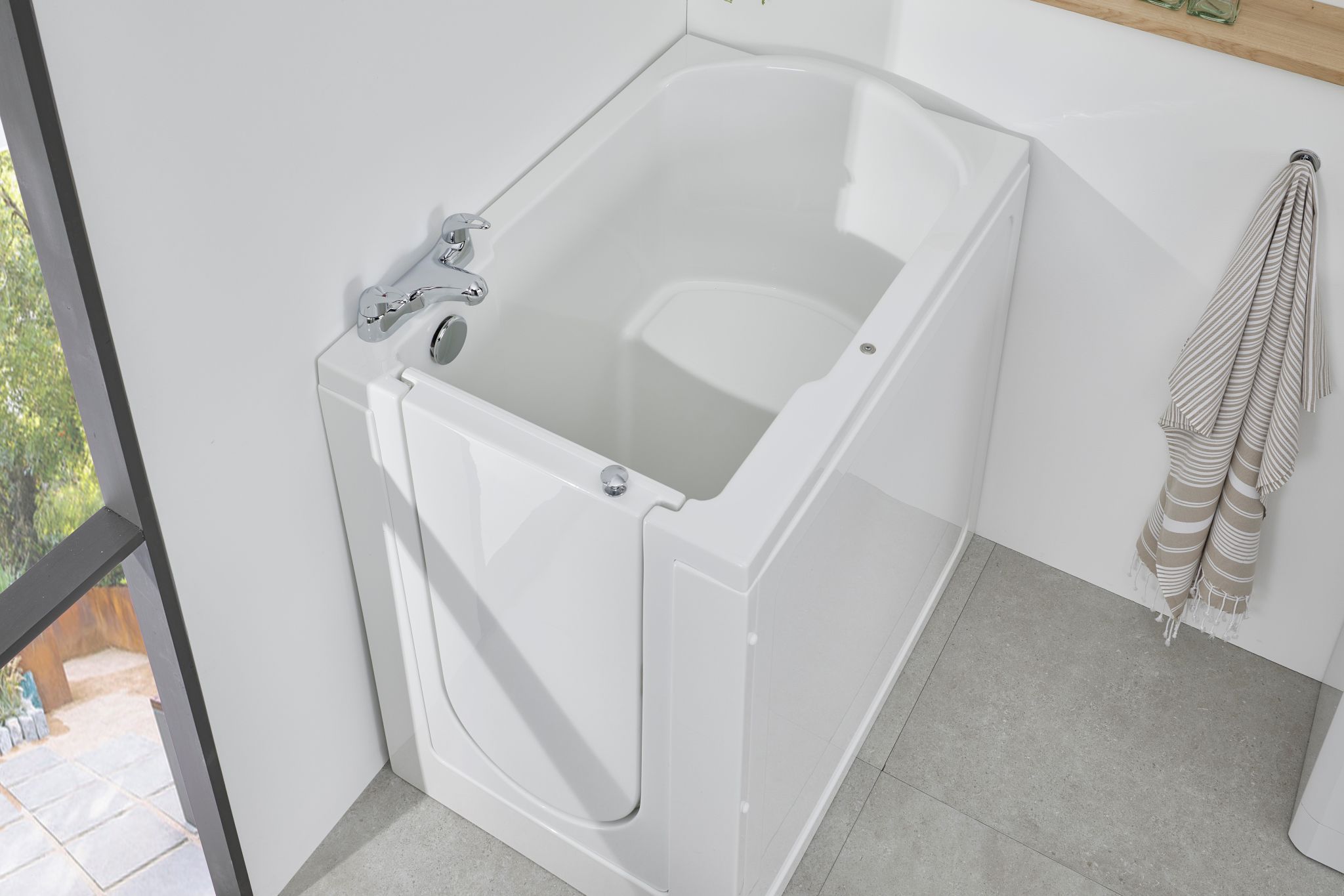 Manual medical bathtub - The Florida - Access