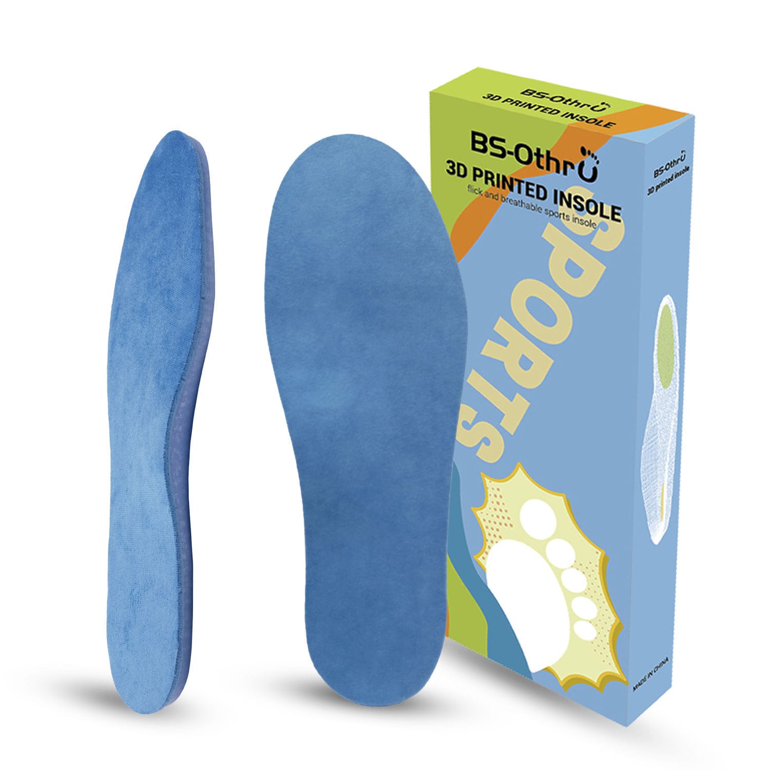 Orthopedic insole with plantar pad - In-Toeing / Out-Toeing - BASINGLEAD