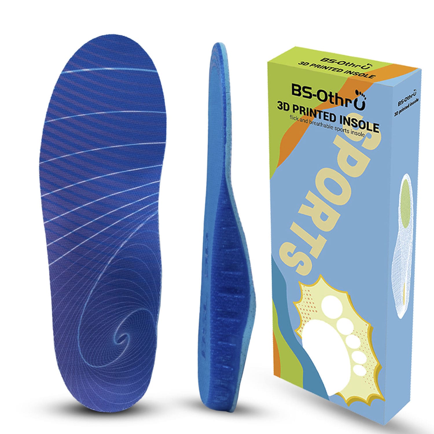 Orthopedic insole with heel pad - Sport Basketball - BASINGLEAD - with ...