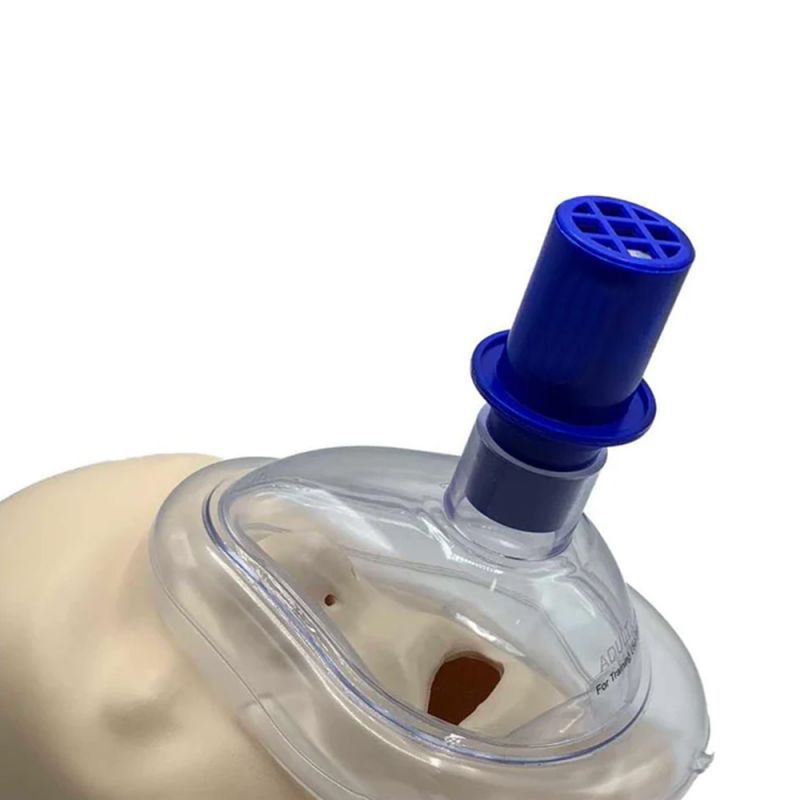 Medical check valve - 3033P - Shenzhen WAP-health Technology - PVC / blue