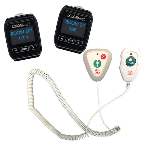 Wristband alert system - MMCall France - with geolocalization / GPS ...