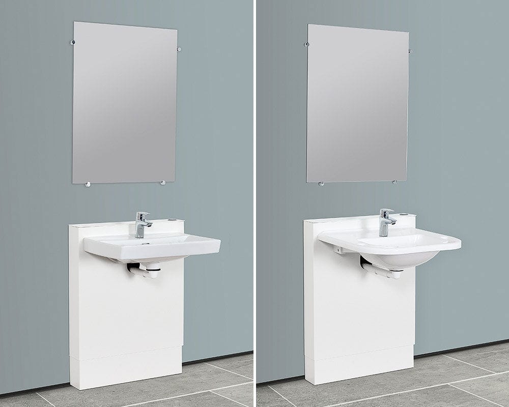 Hygiene area hand wash basin - Standardline - ROPOX - 1-station / wall ...