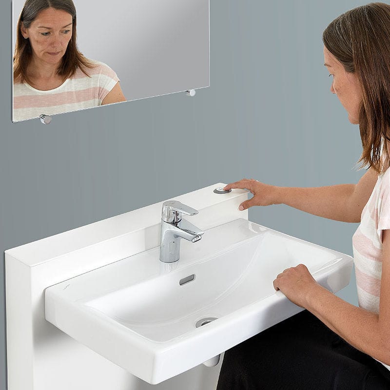 Hygiene area hand wash basin - 40-14772 - ROPOX - 1-station / wall-mount