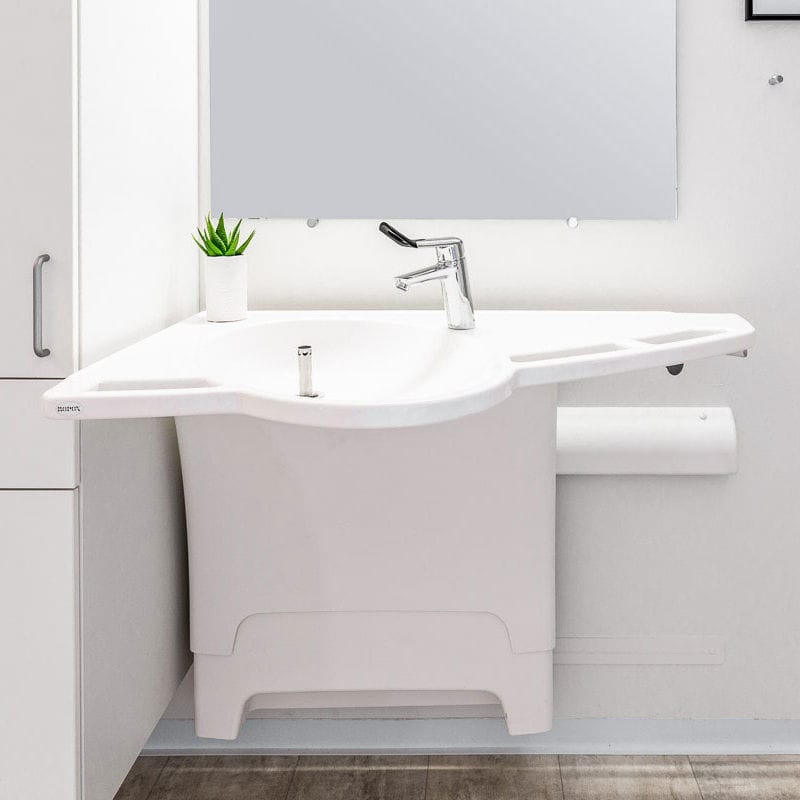 Hygiene area hand wash basin - 40-44001 - ROPOX - 1-station / wall-mount