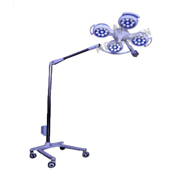 Mobile surgical light - MVL-4C - Mediveron - LED / 220V / 50Hz / 96