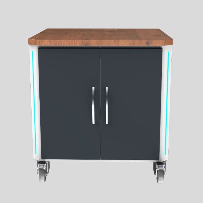 Operating table accessory cabinet - CCM - A4 Dental - laboratory / with ...