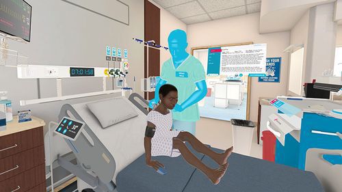 Training software - UbiSim - simulation / pneumology / nursing care