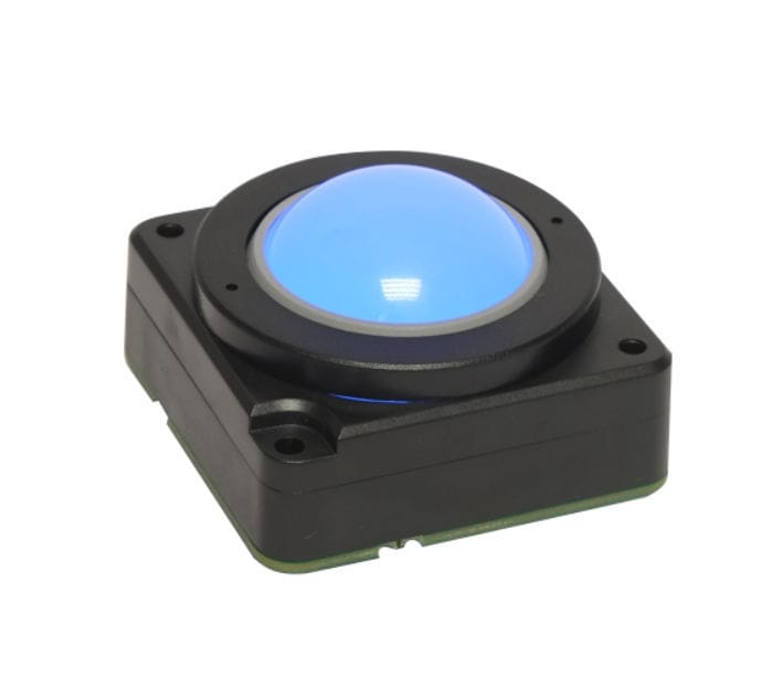 Medical Device Cursor P38 Ultra Compact Backlit Trackball Cursor Controls Ltd