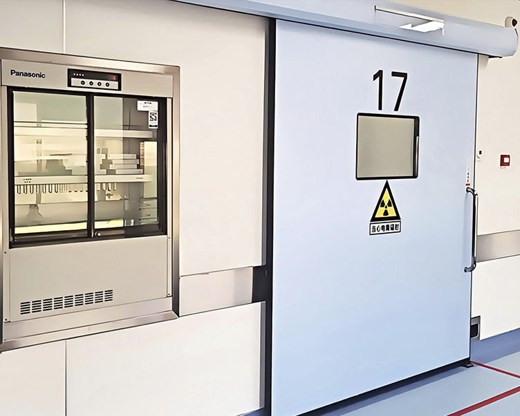 Radiation protection door - SLQ-OR-pb4.0 - SLEEK - for radiology ...