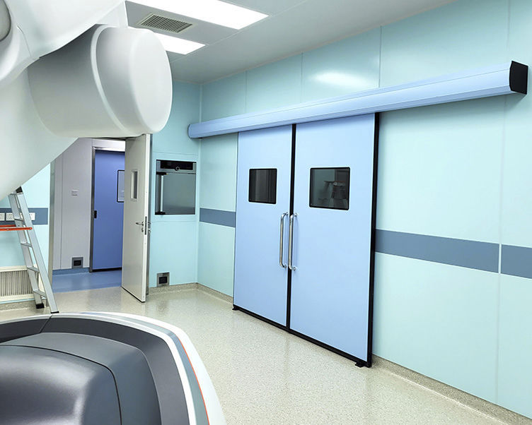 Radiation protection door - SLH-COR-2-pb4.0 - SLEEK - hermetic / air ...