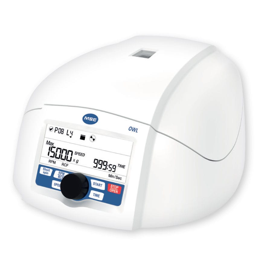 Laboratory microcentrifuge - OWL - MSE - MEDICAL SCIENTIFIC EQUIPMENT ...