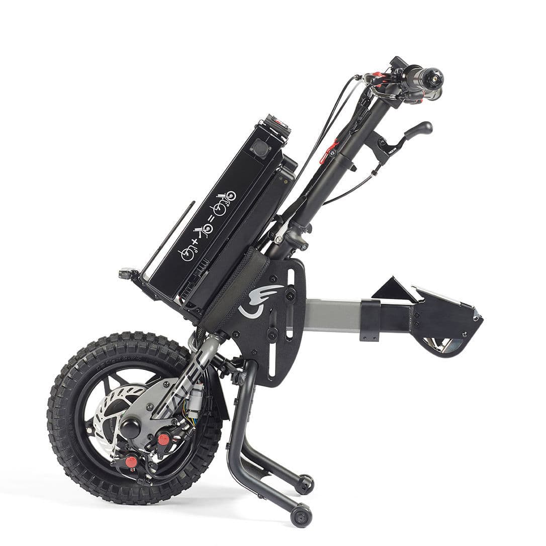 Electric wheelchair drive unit - Mini 2 - Batec Mobility - front