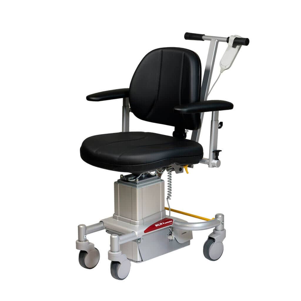 Ergonomic patient chair - Malin Slim - Rini Medtech - height-adjustable ...