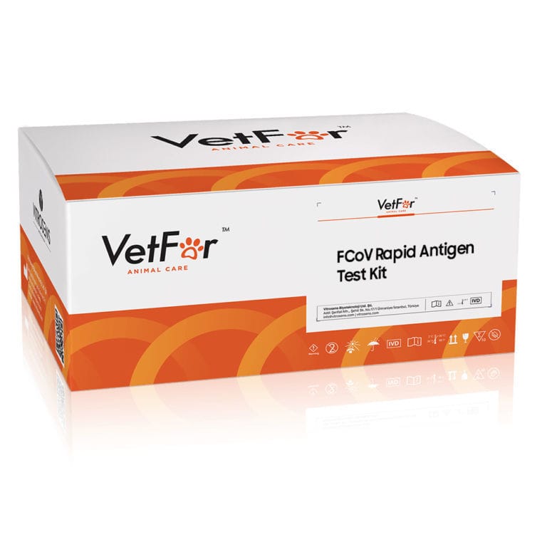 Veterinary rapid test - VVD07 - VETFOR - for felines / for antigens / FCoV