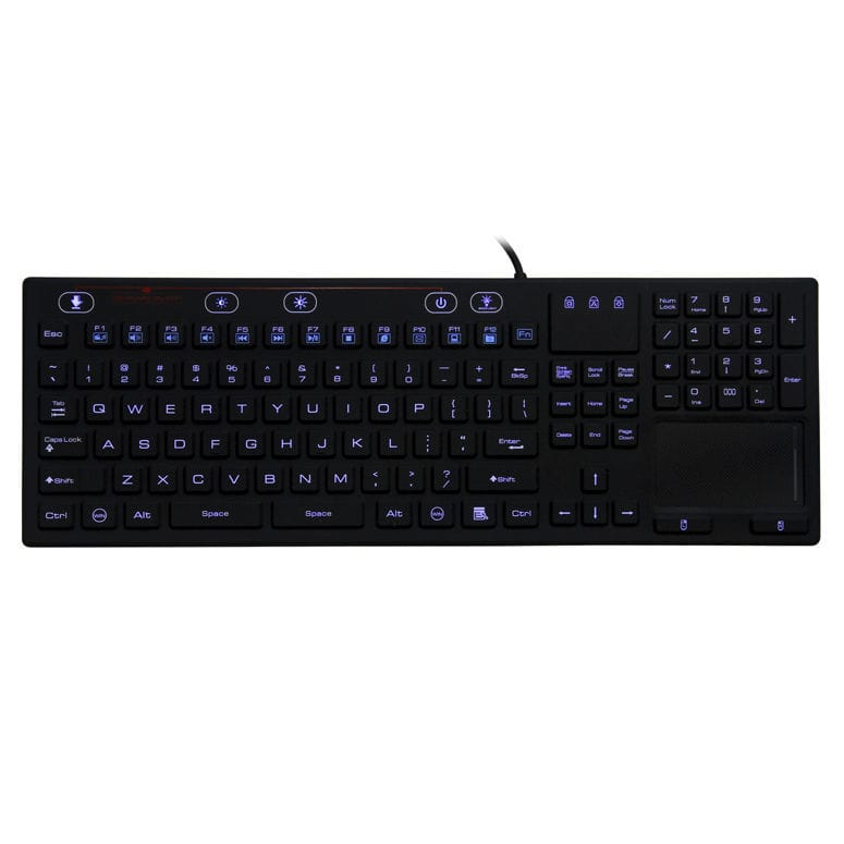 Medical keyboard with touchpad - JH-IKB110BL - Jinghong Industrial ...