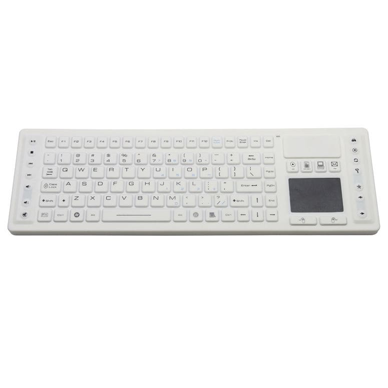Keyboard with touchpad - JH-TBK104 - Jinghong Industrial - silicone ...