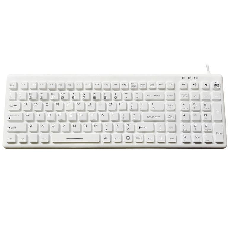 Antibacterial medical keyboard - JH-IKB260 - Jinghong Industrial - with ...