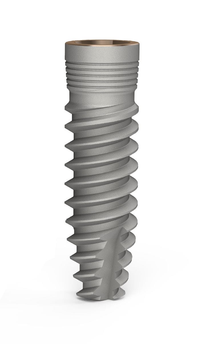 Conical dental implant - Spirit XS - Kinetical SRL - titanium / conical ...