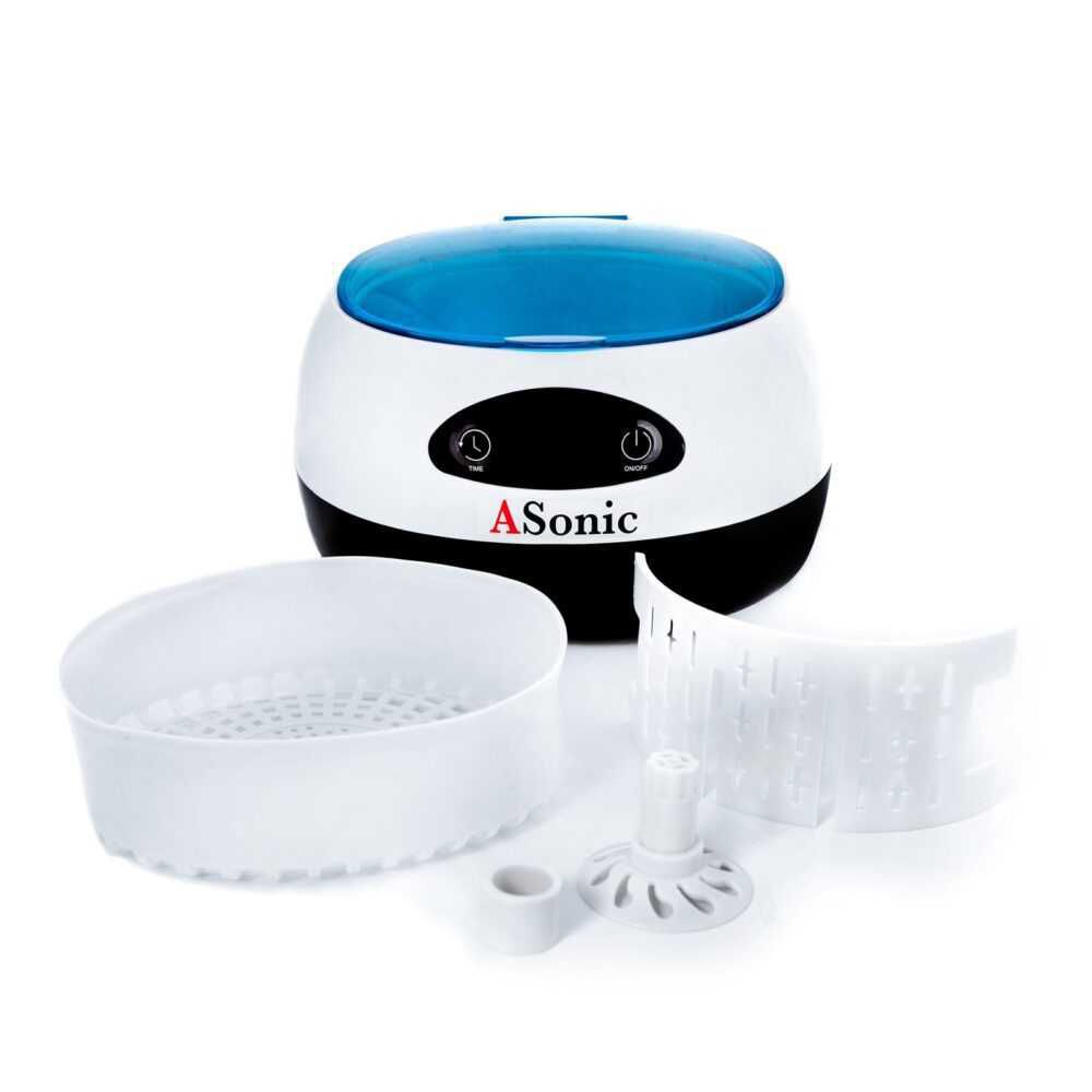 Medical ultrasonic cleaner - HOME-750 - Asonic - compact / stainless steel