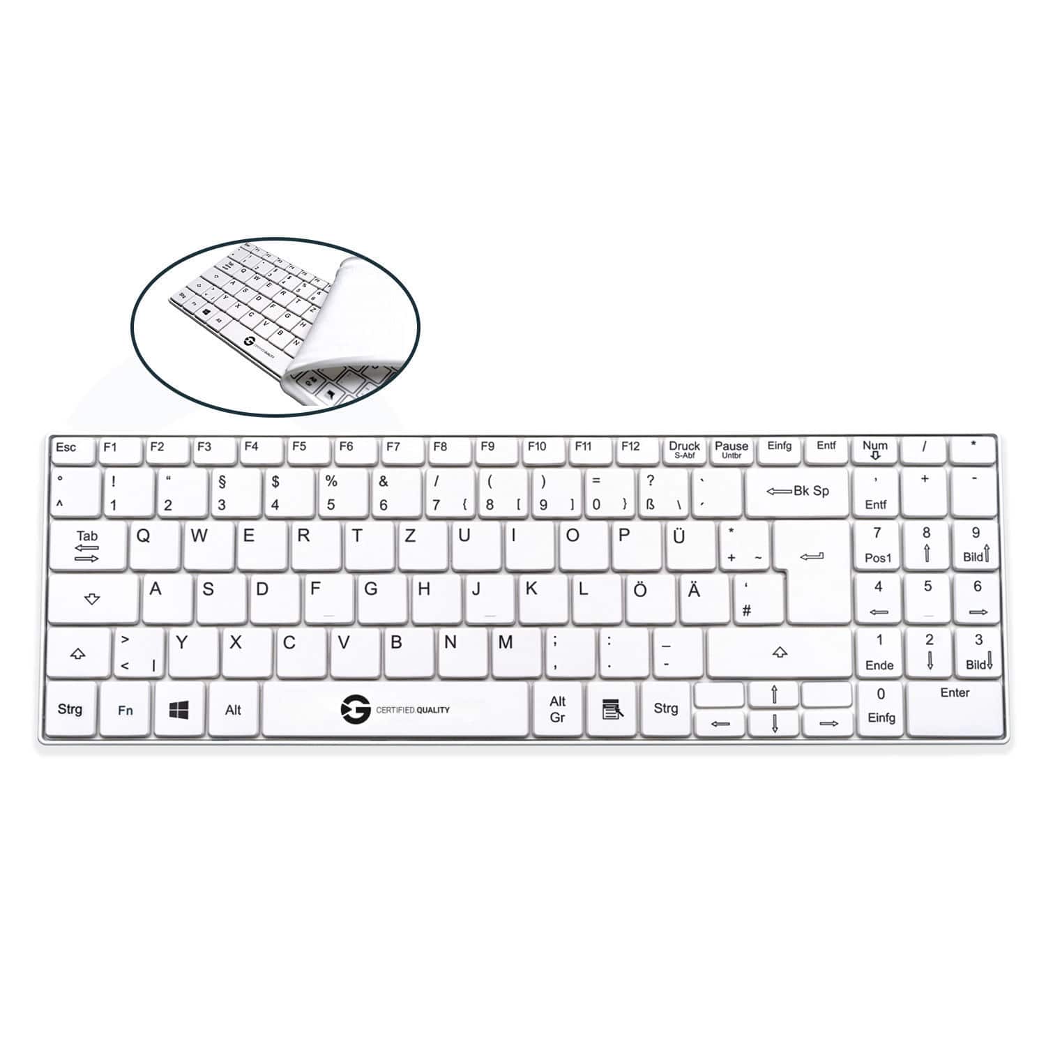 Medical keyboard with numeric keypad - CLASSIC KPL-U10080 - GETT Asia ...