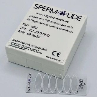 Microscope slide - spermlide series - SPERMTECH Sperm Analysis Technologies S.L.