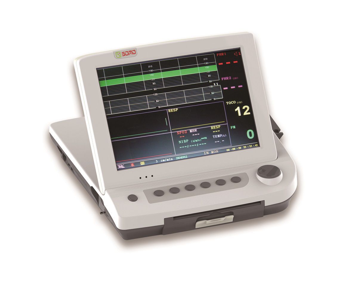FHR fetal monitor - L8P - Somo International - with printer / with ...