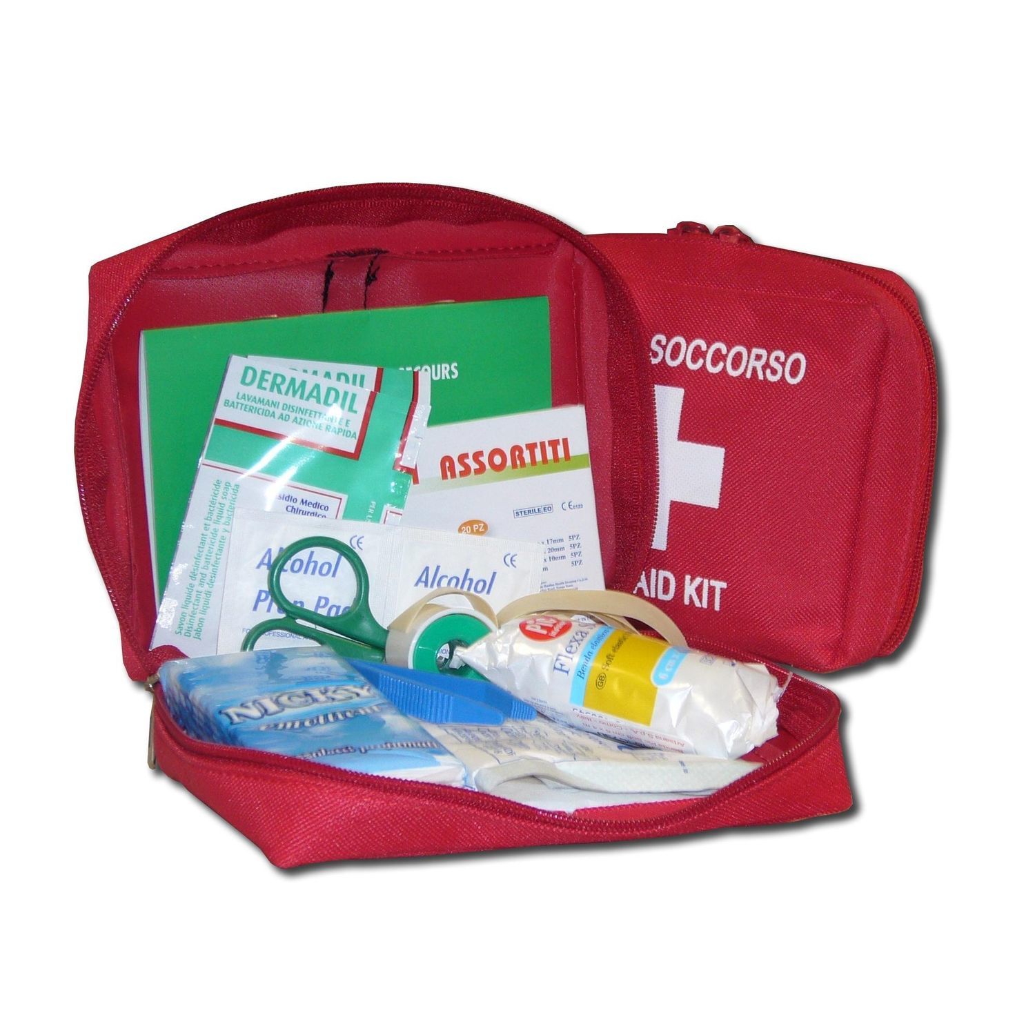 First aid medical kit - 9900 - Pharmapiù srl - sterile / with glove