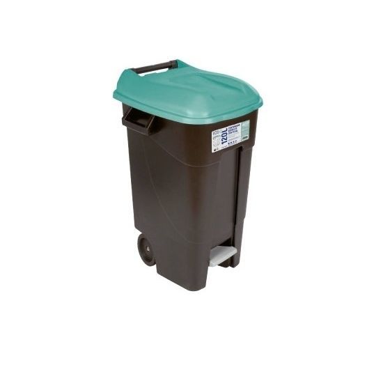 Polypropylene waste bin - 423 series - TAYG CLINIC - on casters / foot ...