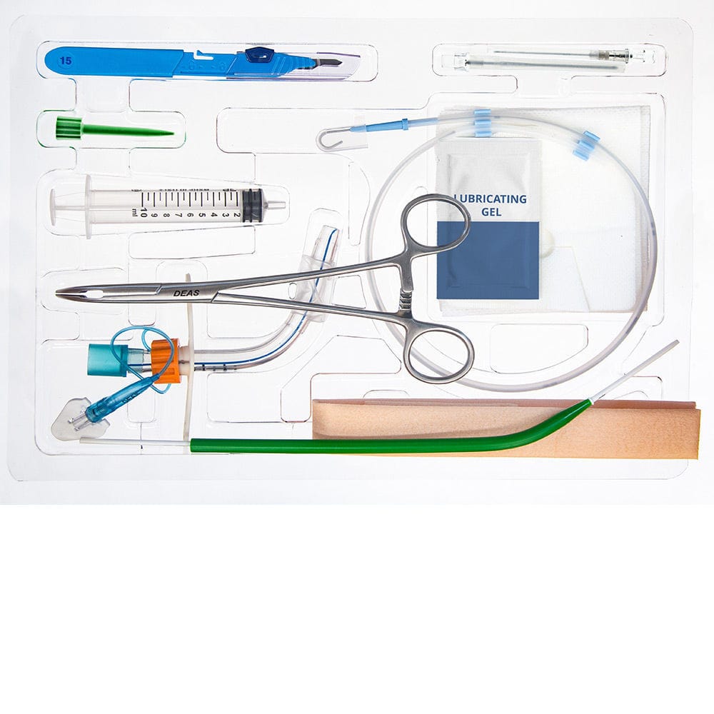 Percutaneous tracheotomy medical kit - Griggs - DEAS - disposable