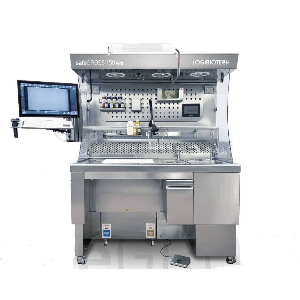 Grossing laboratory workstation - safeGROSS 150 pro - LOGIBIOTECH SRL