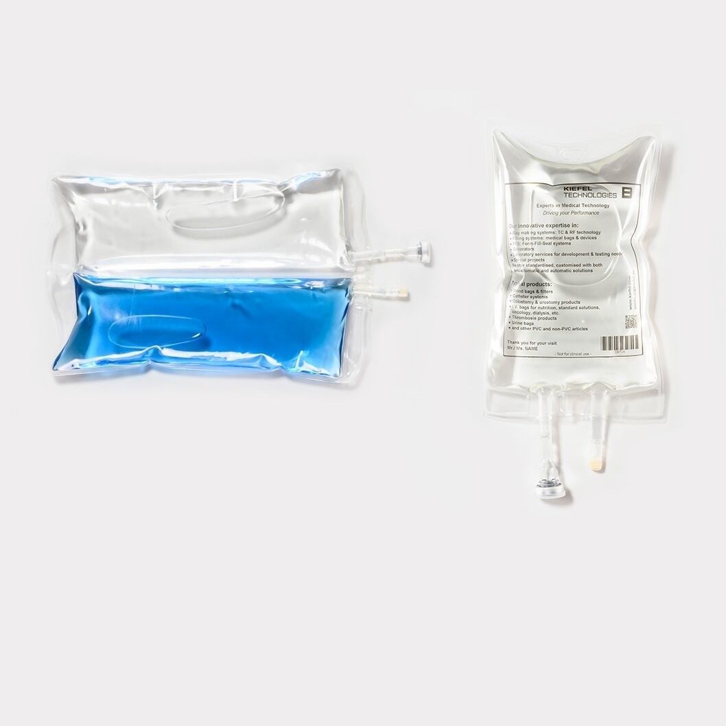 Parenteral solution infusion bag - KIEFEL GmbH - EVA / PVC