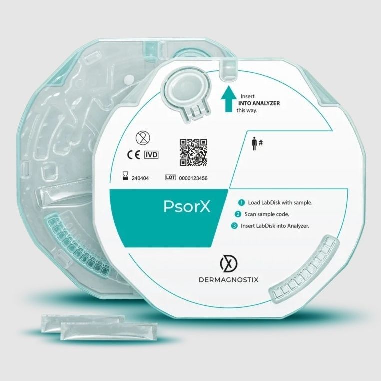 Dermatological infection test kit - PsorX-LabDisk - Dermagnostix GmbH ...