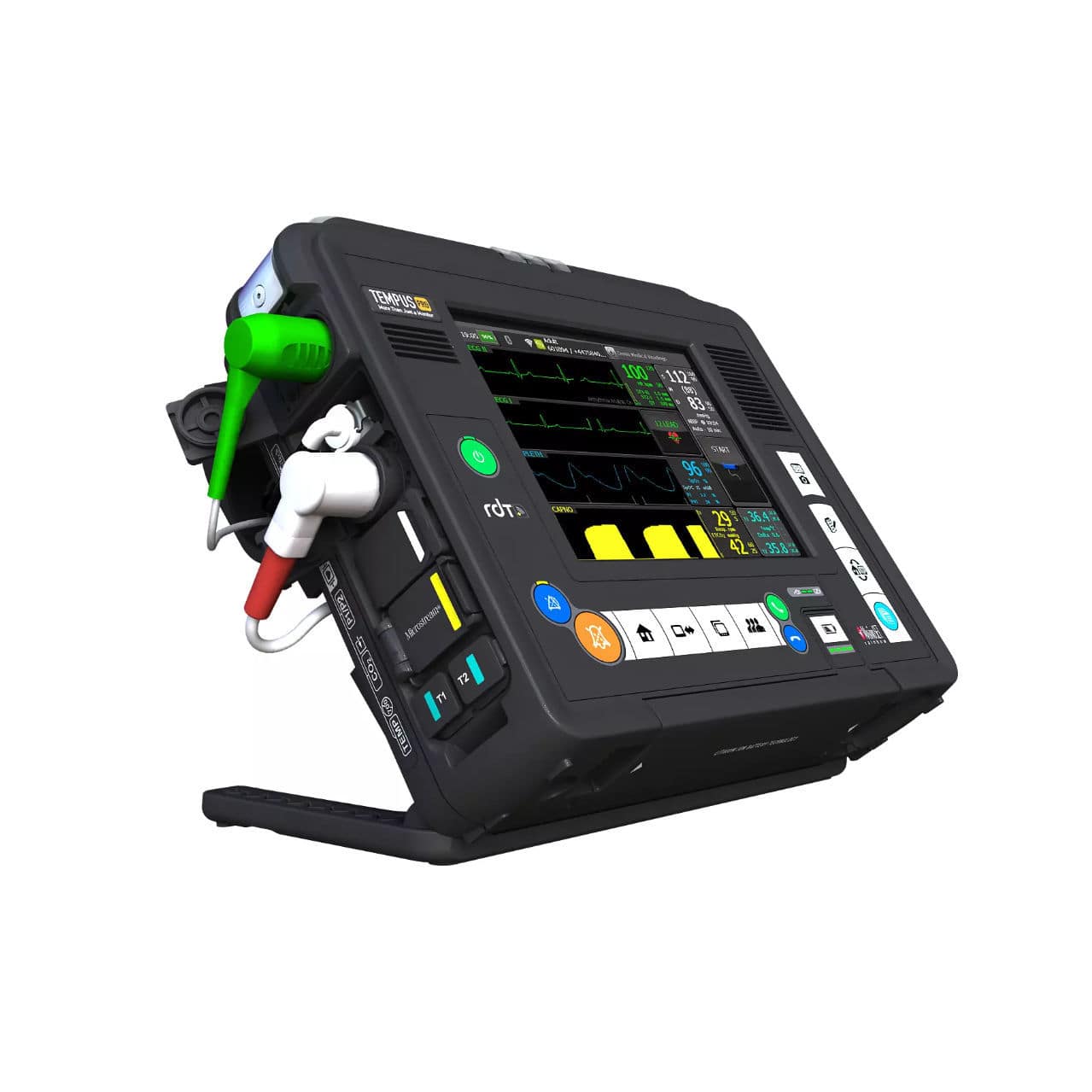 Portable patient monitor - Tempus Pro - PHILIPS - compact / ECG / RESP