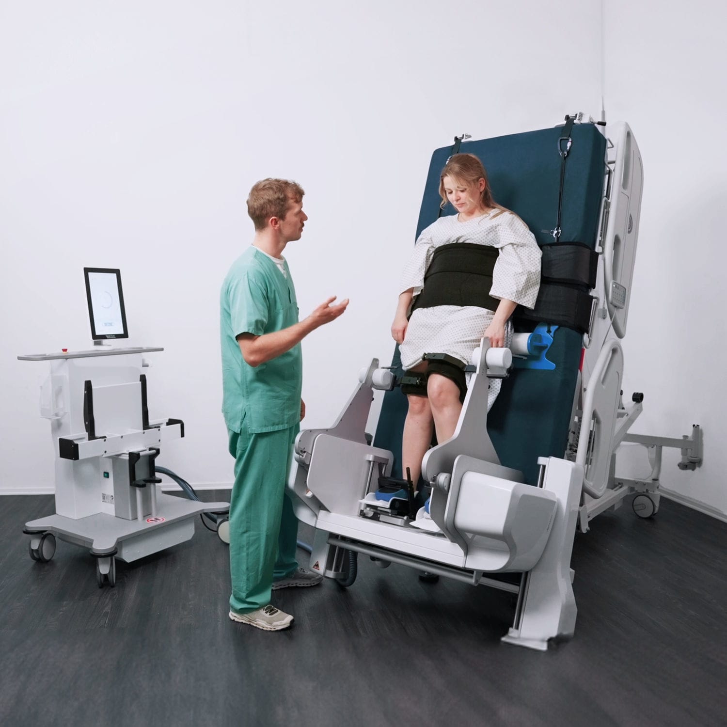 Verticalization bed - VEMOTION® - Reactive Robotics - medical ...