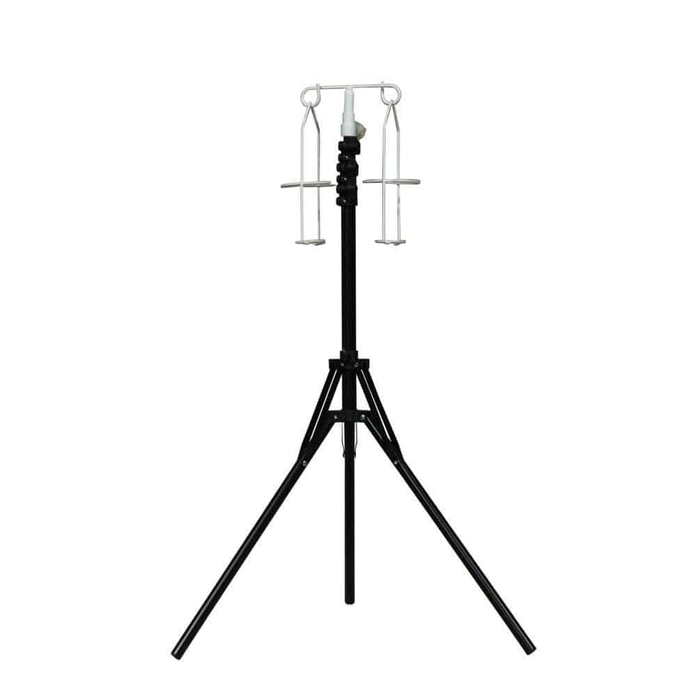 Floor-mounted IV pole - SHDV-S - Zapovit - 2-hook